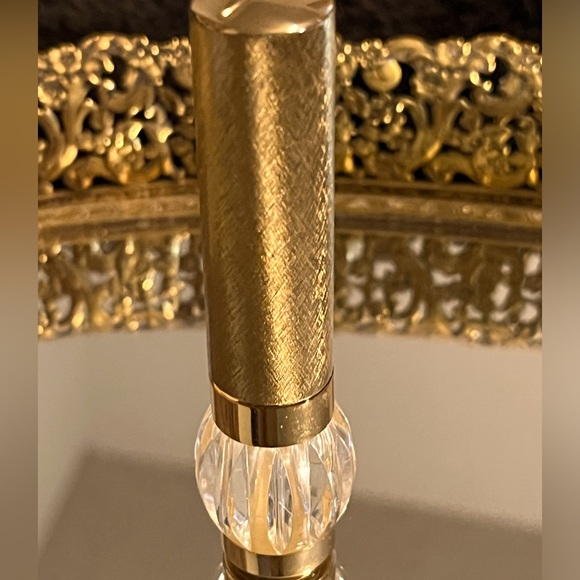 Makeup | Beauty Counselor Vanda Lipstick Brushed Gold Tone Cap With ...